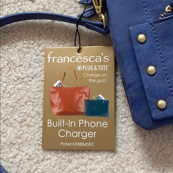 Francesca's Collections | Bags | Francescas Plug And Tote Crossbody Bag ...